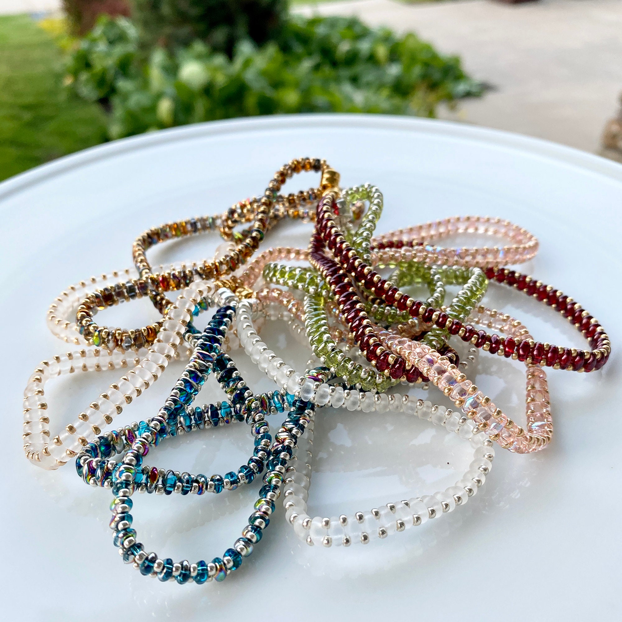 Handmade Bracelet, Wrap Bracelet, Stack Bracelet, Boho Beaded Bracelet ...