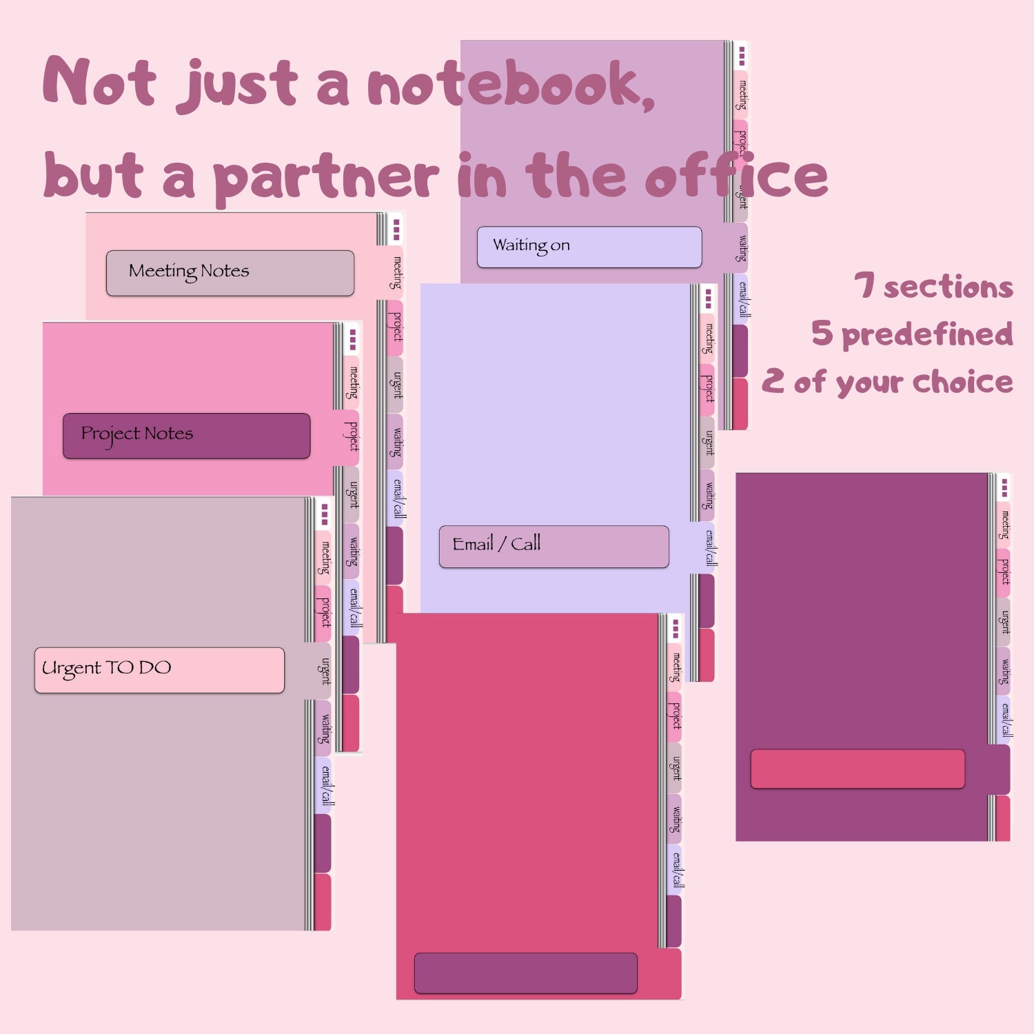 Digital Notebook Business Notebook for Goodnotes on Ipad Pro - Etsy