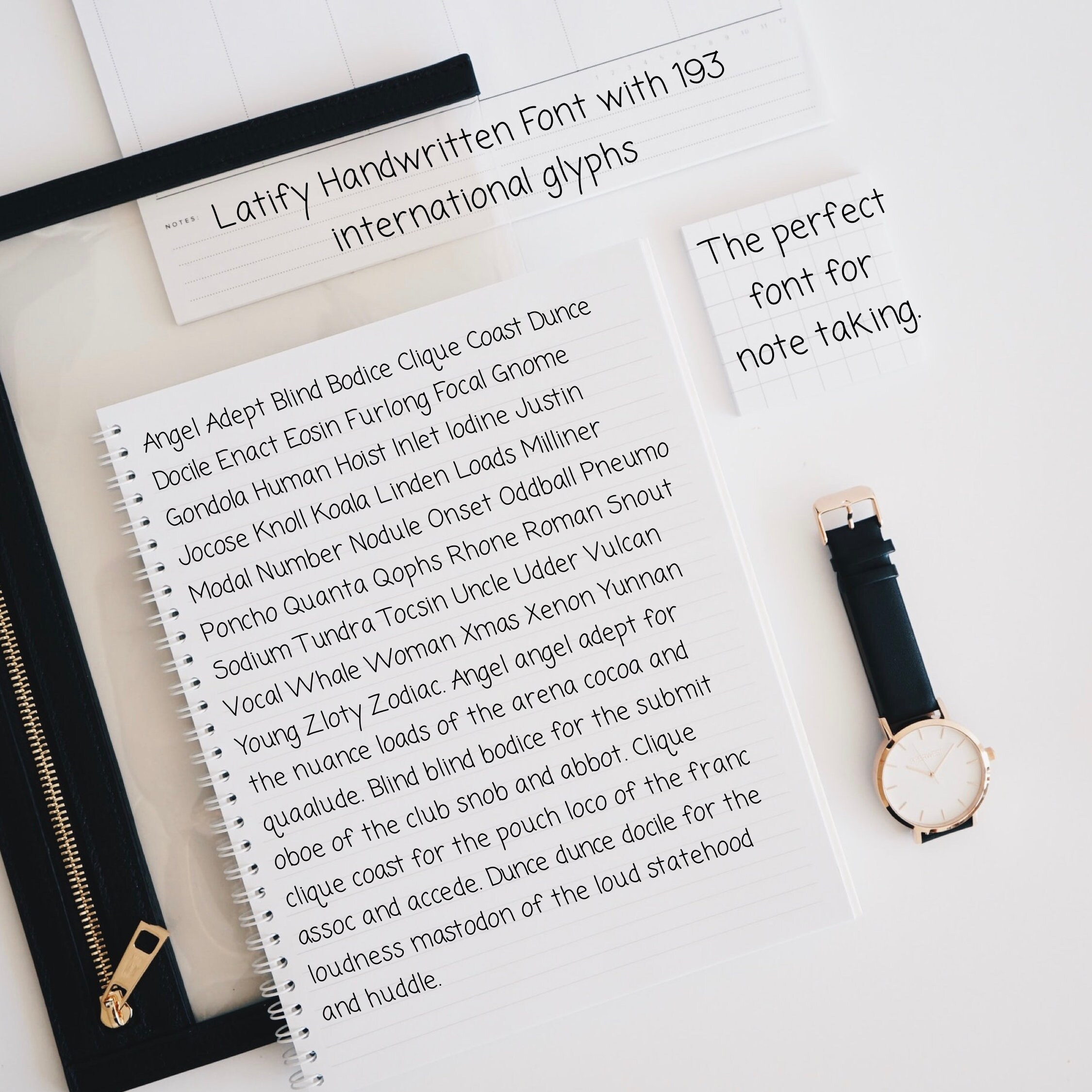 LATIFY FONT Handwritten Font Digital Download Font Script - Etsy