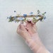 Forget Me Not Bridal Head Piece Wedding Baby Blue Crown Powder Blue ...