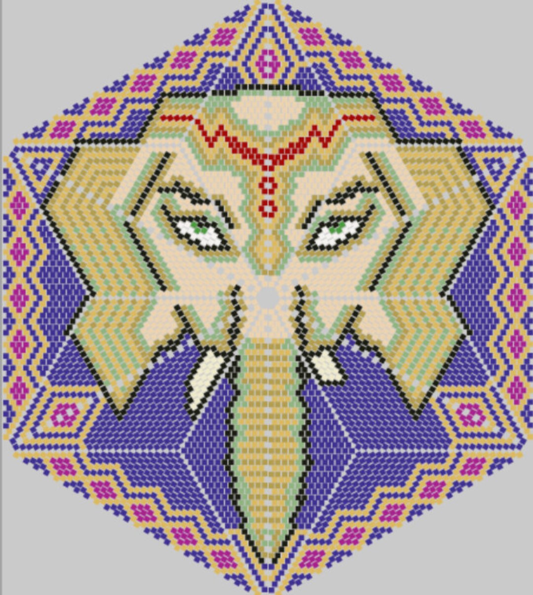 Ganesh Elephant Kaleidocycle Pattern - Etsy