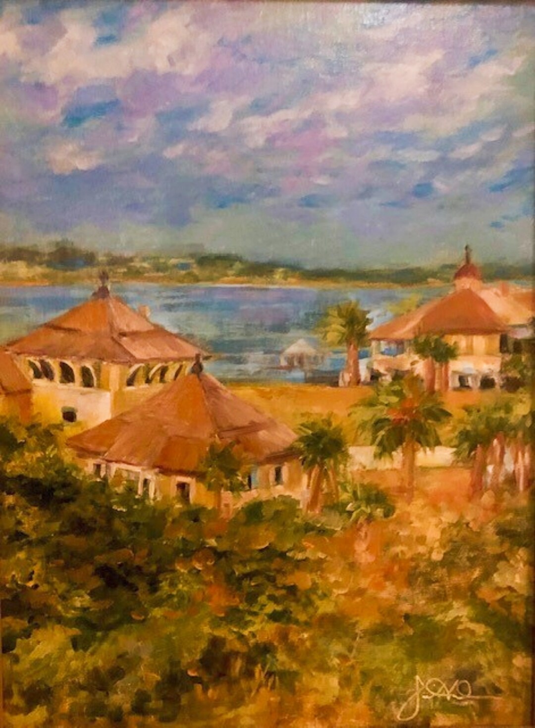 12 X 16 Original Oil Painting, "view From Vilano Bridge" - Etsy