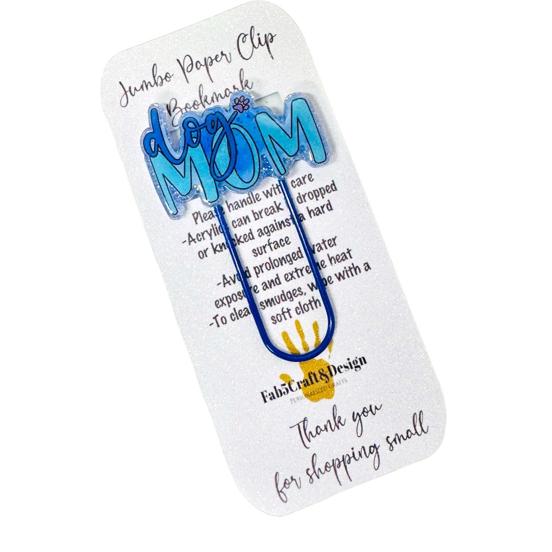 Jumbo Paper Clip Book Mark - Etsy