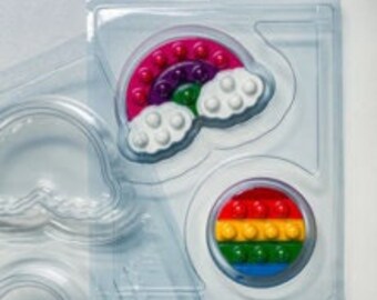 Rainbow Chocolate Mold - Etsy