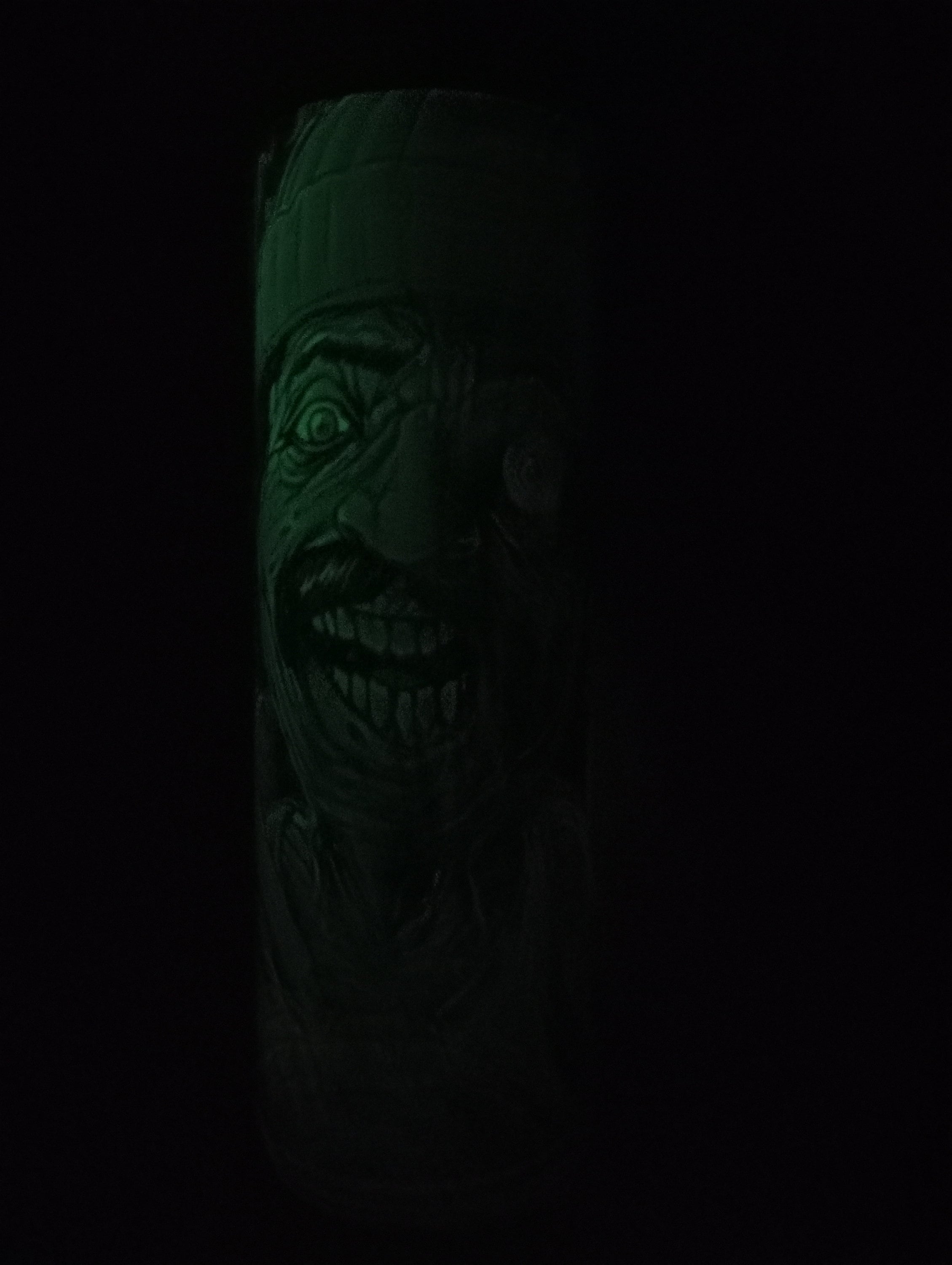 20oz Glow in the Dark Cheech and Chong Trippy Images up in - Etsy