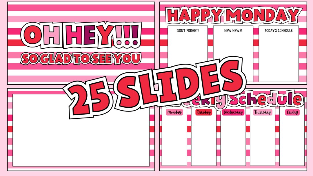 Valentines Day Powerpoint Google Slides Template for Teachers and ...