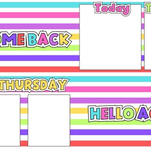 Rainbow Stripe Powerpoint Google Slides Templates for Teachers and ...