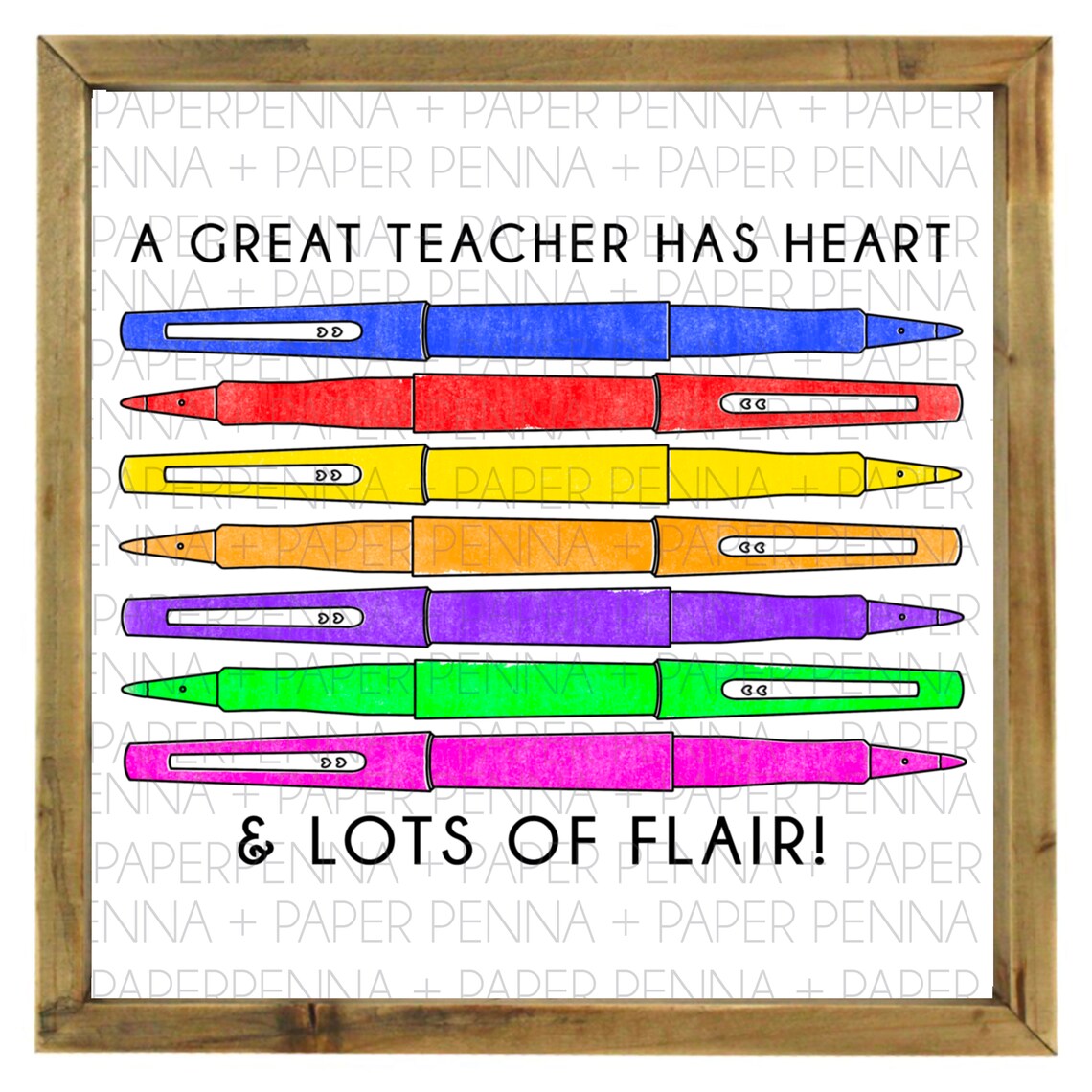 Great Teacher Flair Pens Sublimation SVG PNG JPEG Instant Download - Etsy