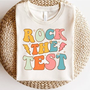 Rock the Test Svg Png , Testing Day Motivational Teacher Student Svg ...