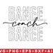 Dance Coach Svg , Teacher Coach Dance Svg Design , Teaching Dance Svg ...