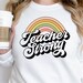Teacher Strong Svg Png , Teacher Quotes Shirt Gift Idea for Teacher Svg ...