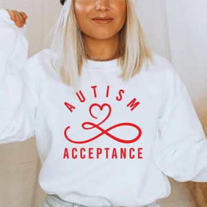 Red Instead Svg Autism Shirt Svg Autism Acceptance PNG World Autism ...