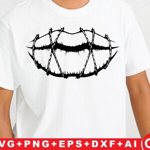 Stitched Lips Svg , Creepy Lips Svg , Dripping Lips Stitch Svg File ...