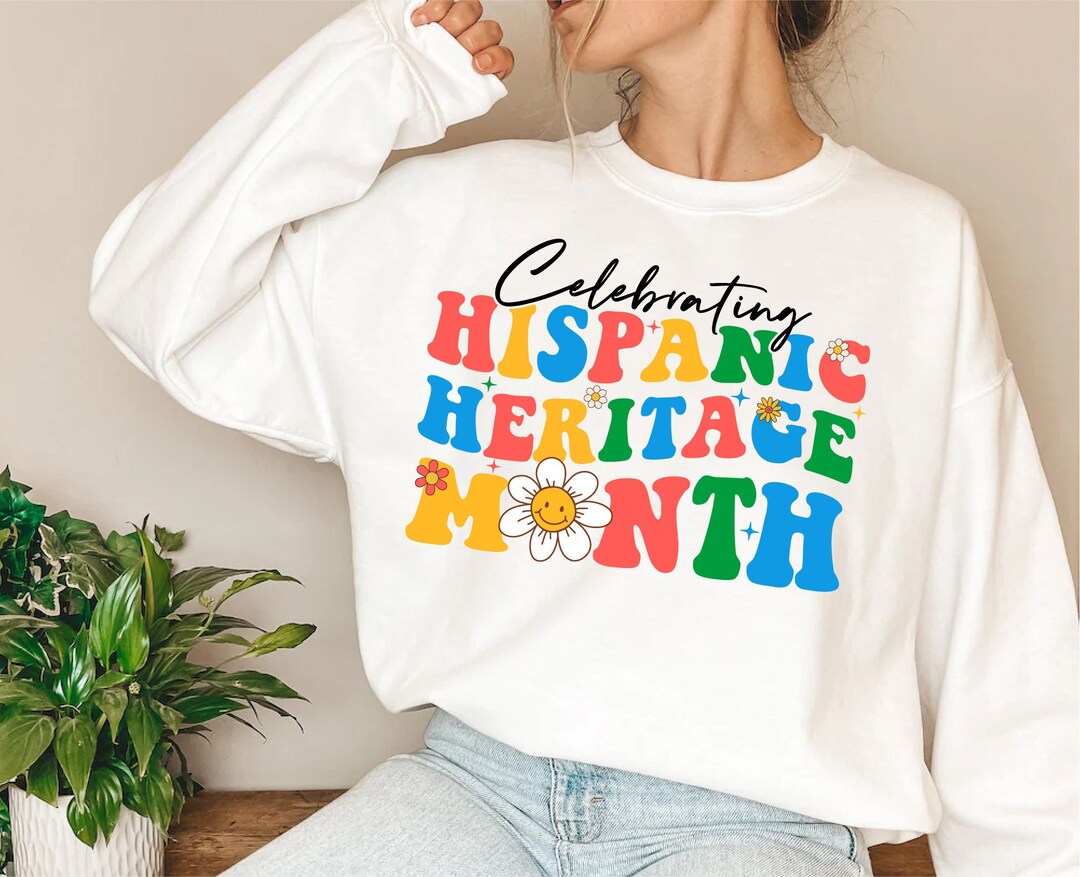 Clebrate Hispanic Heritage Month Svg Latino Countries Flag Heart Svg ...