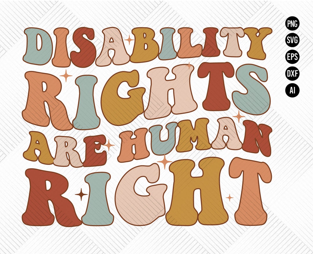 Disability Rights Are Human Rights Svg , Special Education Svg ...