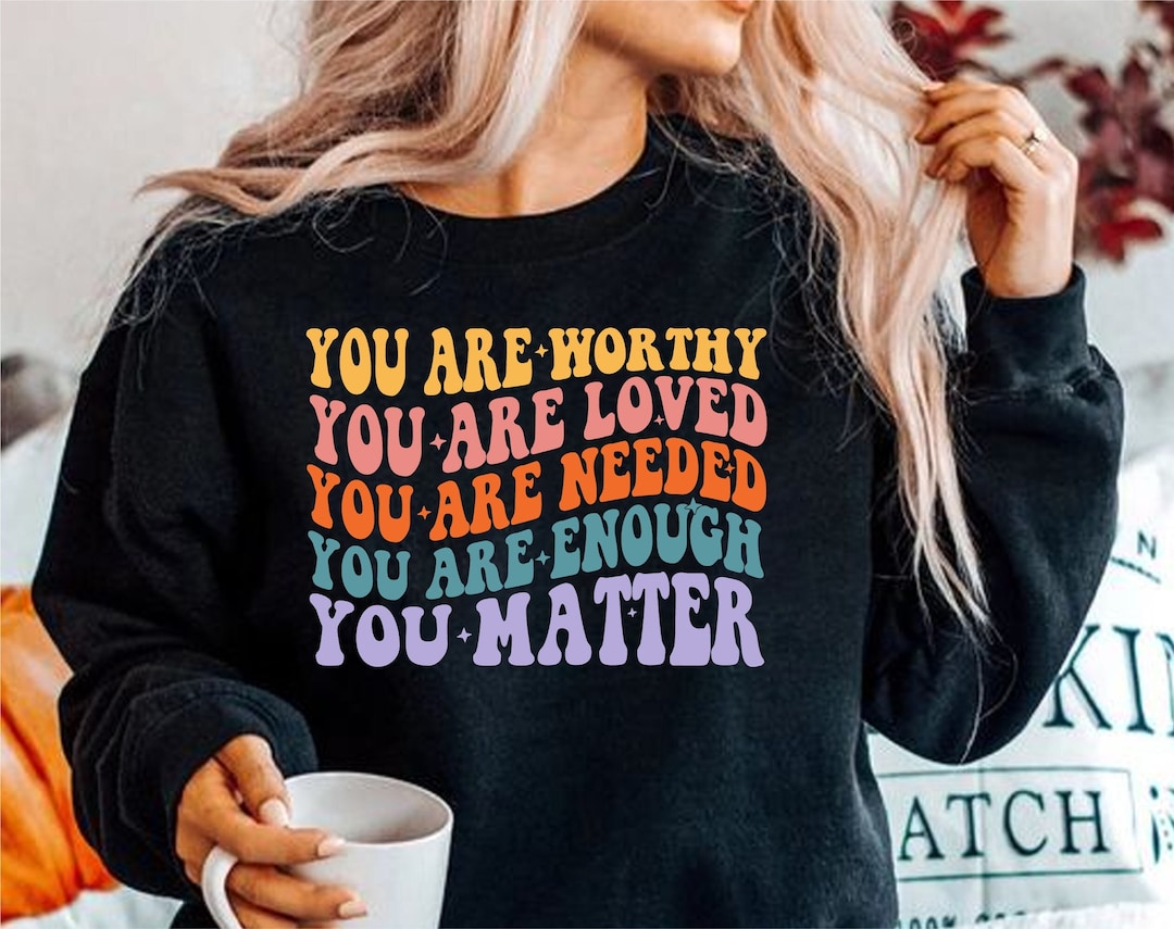 You Matter Kindness Svg Be Kind Groovy Mental Health Awareness - Etsy