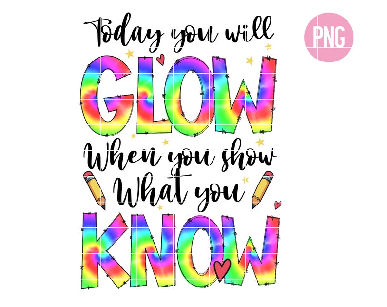 Show What You Know PNG Funny Exam Testing Day Students - Etsy