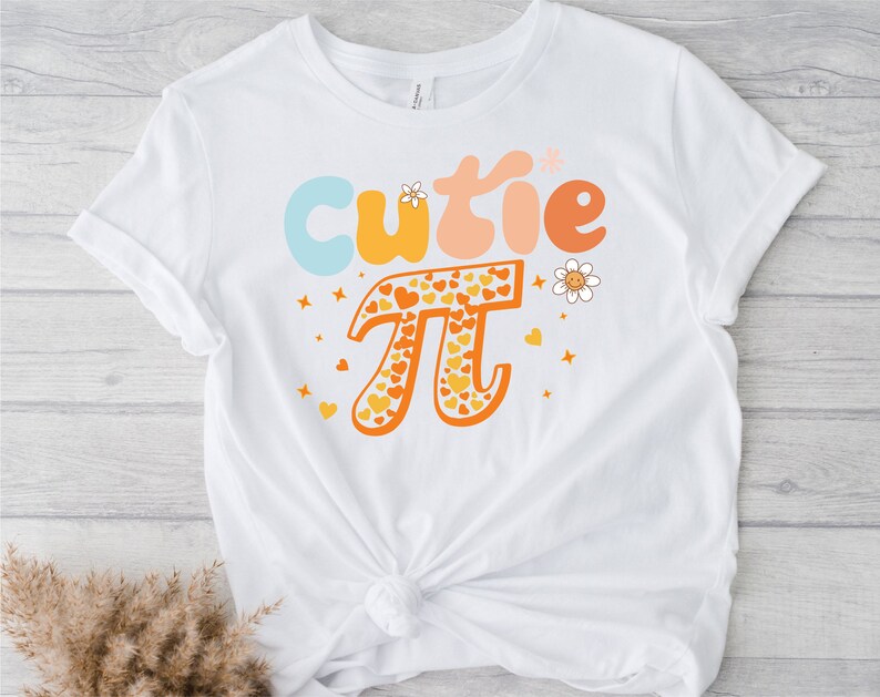Cutie Pi Svg Pi Day Kids Women Toddler Teacher Design Svg - Etsy