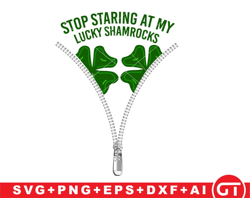 Funny Women St Patricks Day Svg Stop Staring at My Lucky - Etsy