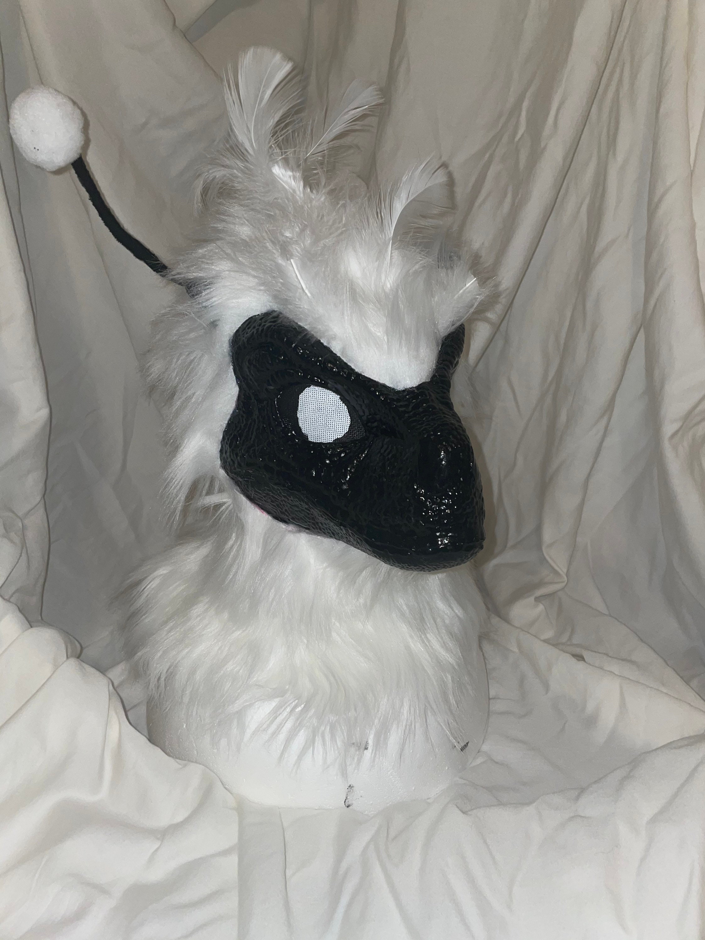Custom Painted T-rex Dino Mask Commission: You Provide the Design or ...