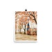Kenyon College Fall Print Gambier Ohio in Autumn Poster College Dorm ...