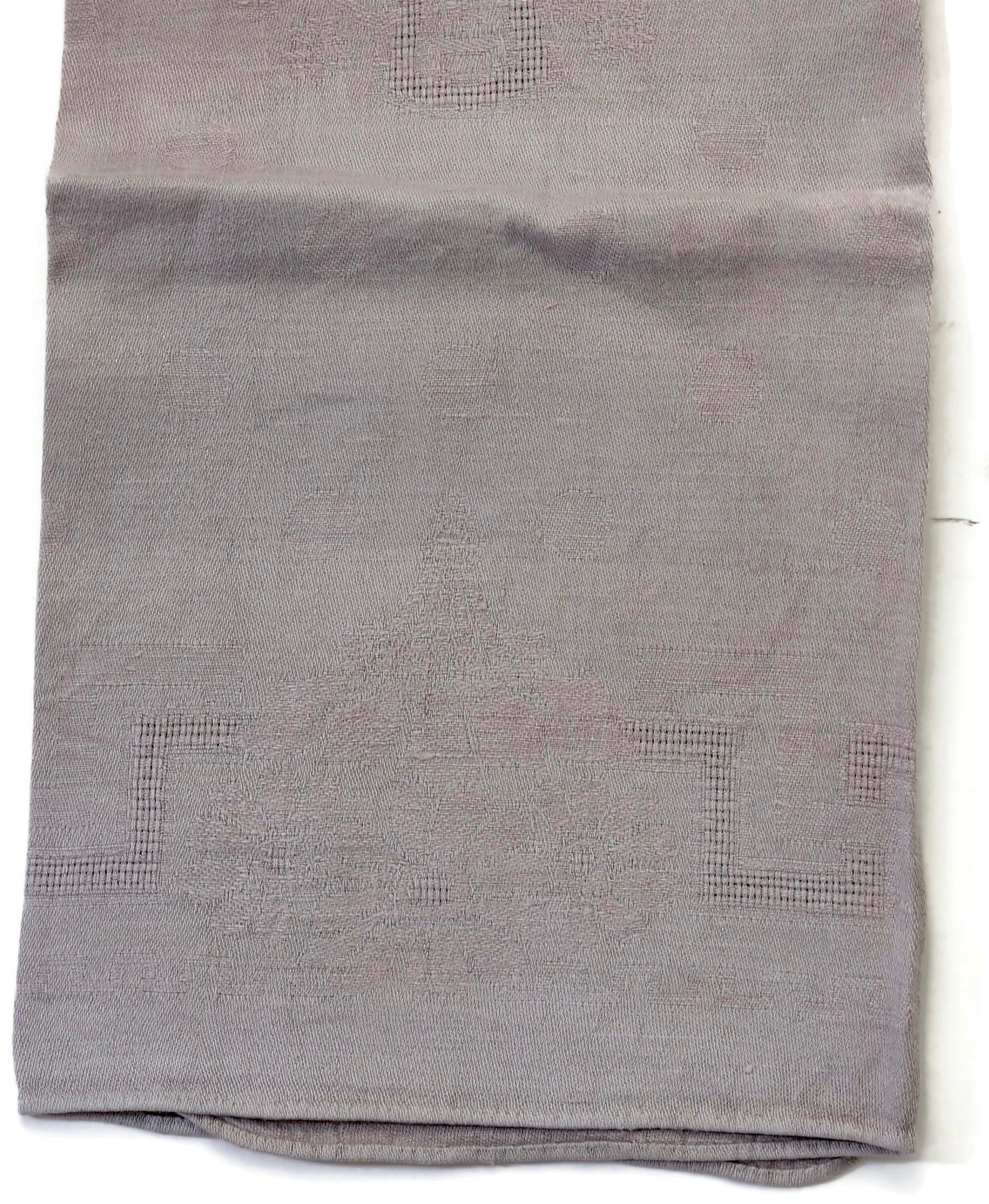 1920s Art Deco French Linen Dinner Napkins W/ Hand-stitched v S ...