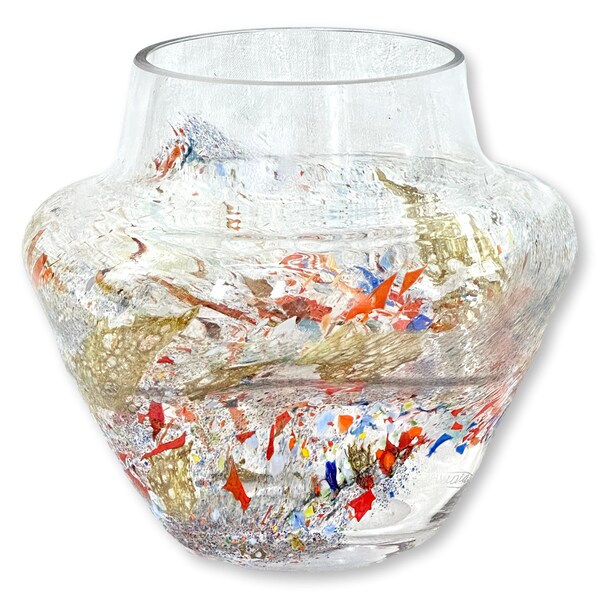 Large Glass Vase - Etsy