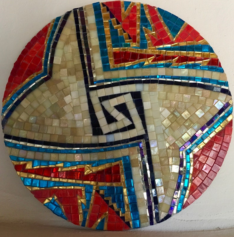 Decor Medallion, Mosaic Art, Glass Mosaic Tile, Interpretation ...