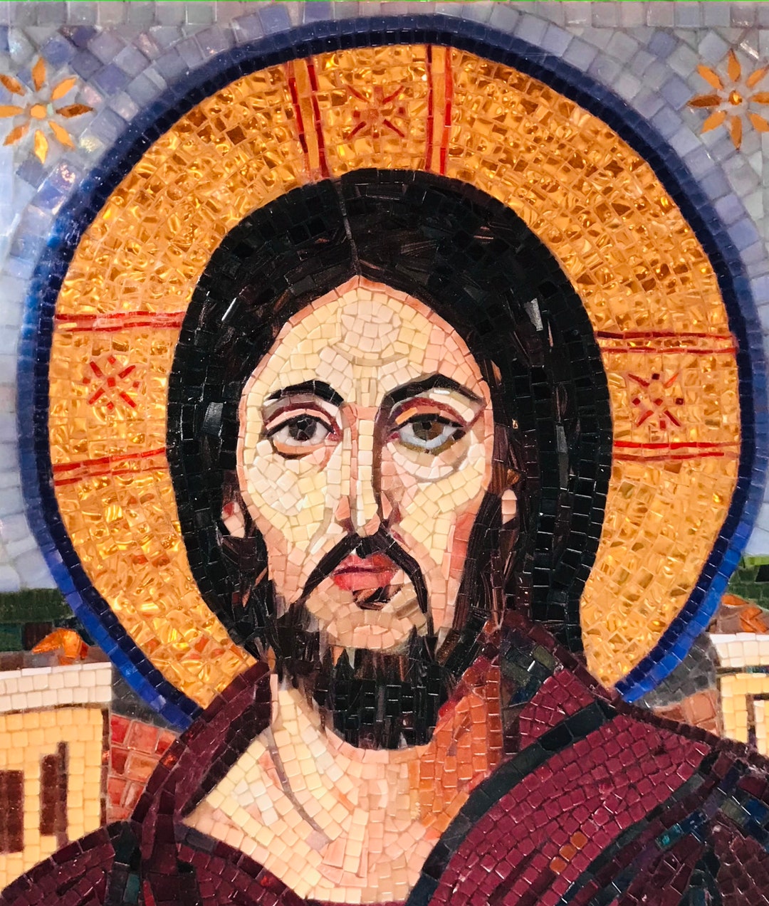 CHRIST PANTOCRATOR, the Oldest Known Icon, 6th Century AD, All the Time ...