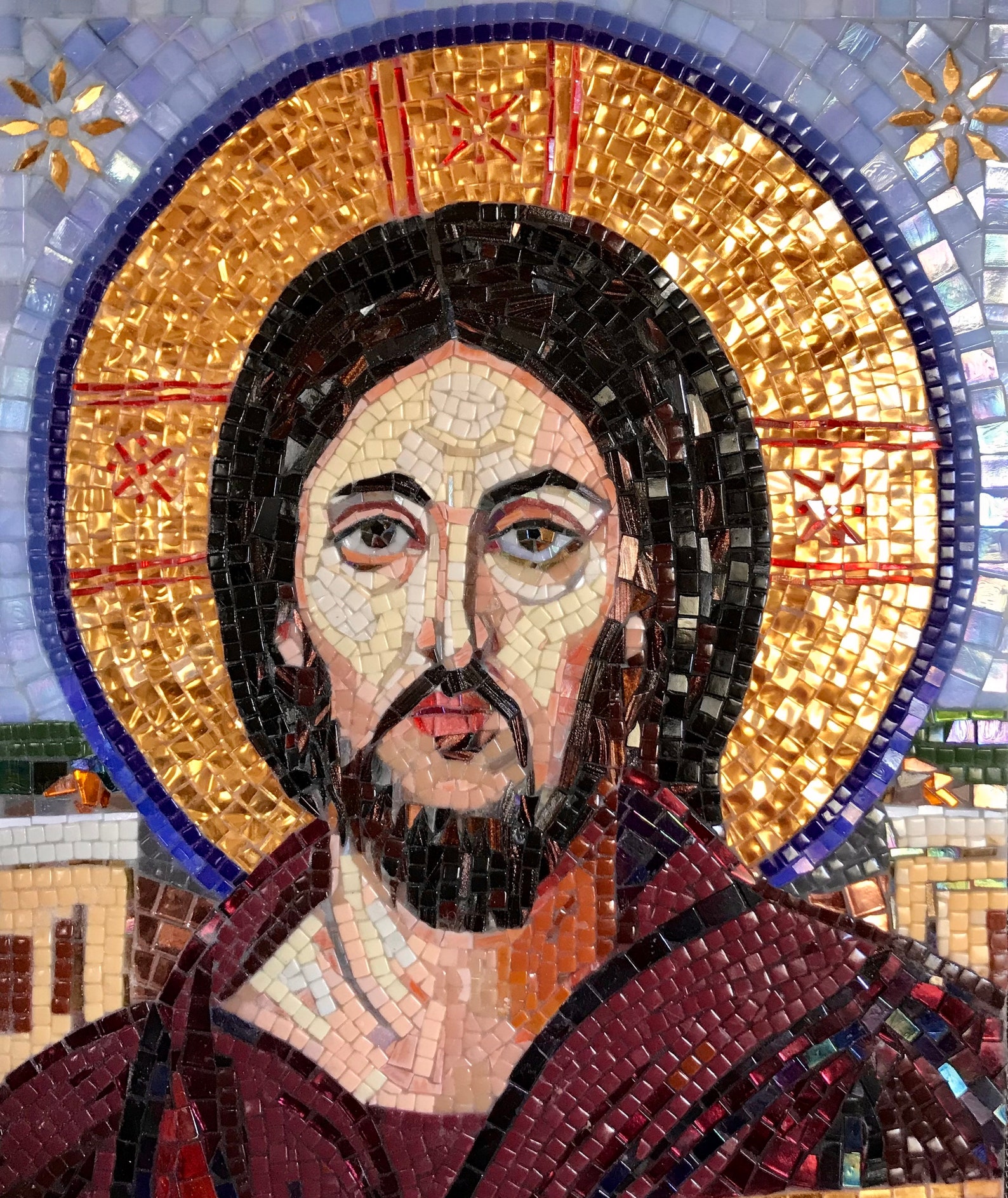CRISTO PANTOCRATOR, el icono más antiguo conocido, siglo VI d.C., todo ...