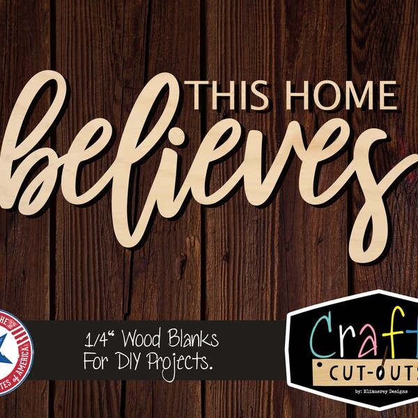 Wood Word Cutouts - Etsy