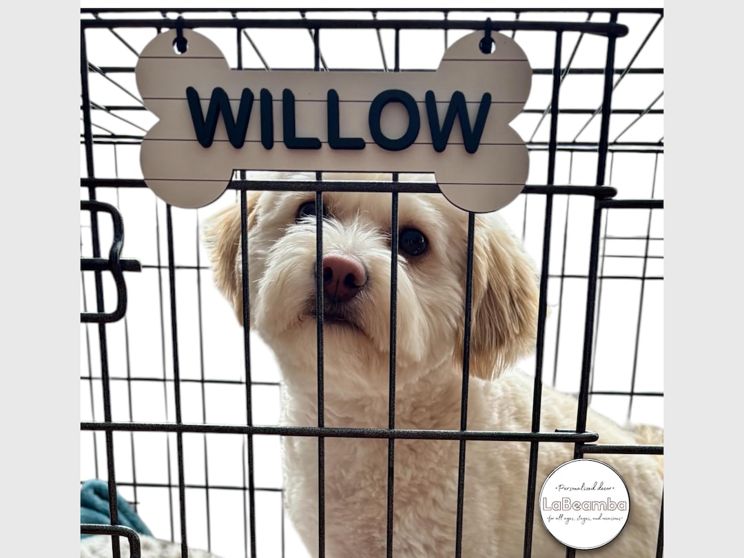 Personalized Wood Crate Sign | Personalized Pet Gift | Custom Pet Name ...