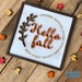 Hello Fall Engraved 3D Sign Fall Decorations Fall Camper Sign Tier Tray ...