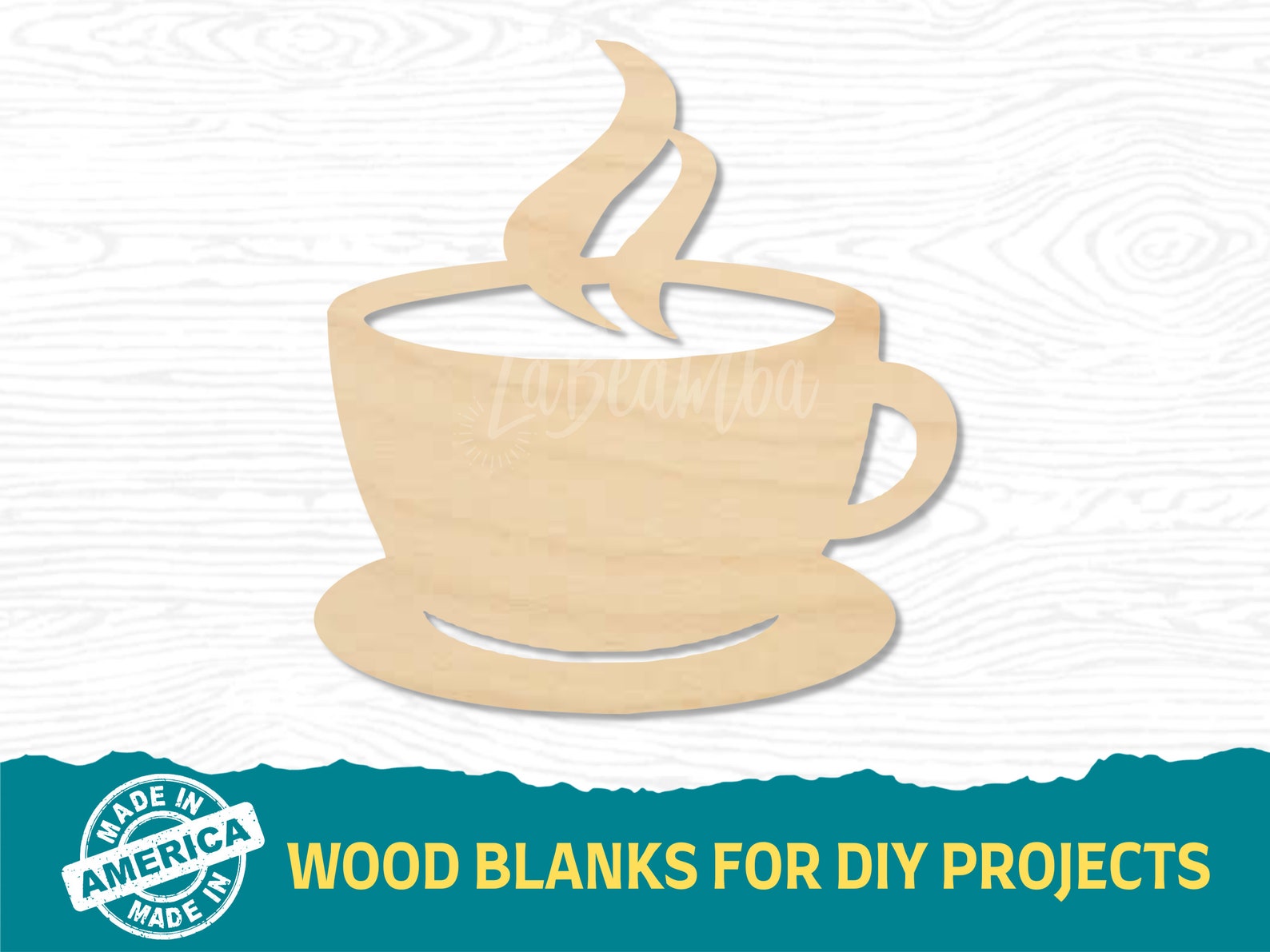 Coffee Cup Blank Cutout Multiple Sizes Laser Cut Shapes - Etsy