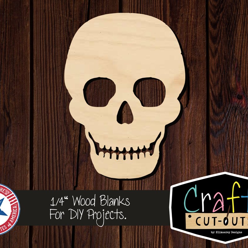 Wood Skulls Cutout - Etsy
