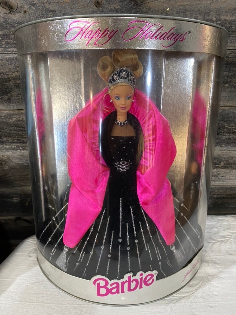 Happy Holidays Barbie 20200 Vintage 1998 Special Edition error on Box ...