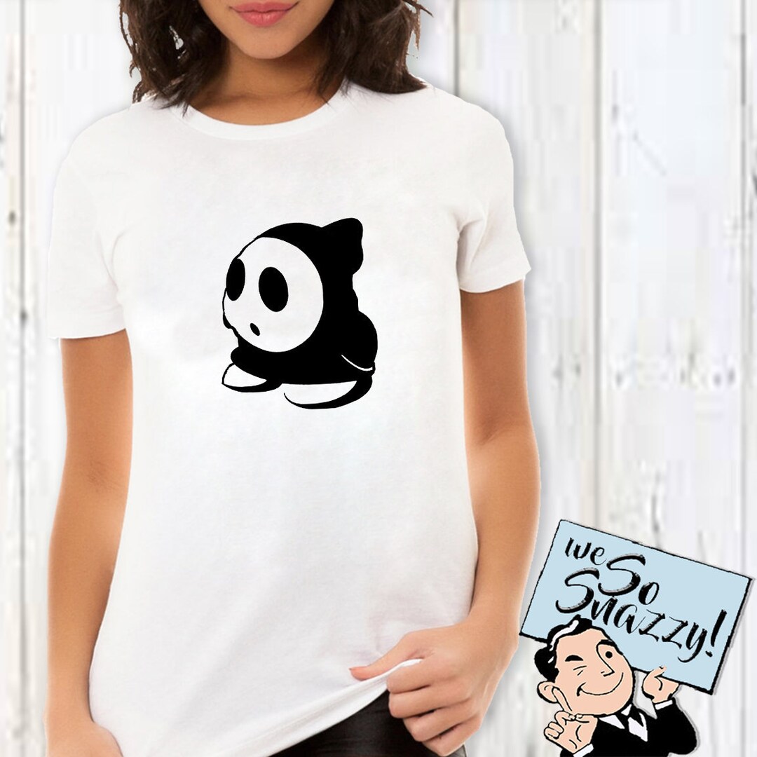 Shy Guy, Shy Guy T-shirt, Mario T-shirt, Fun Tee's,retro Gaming T-shirt ...