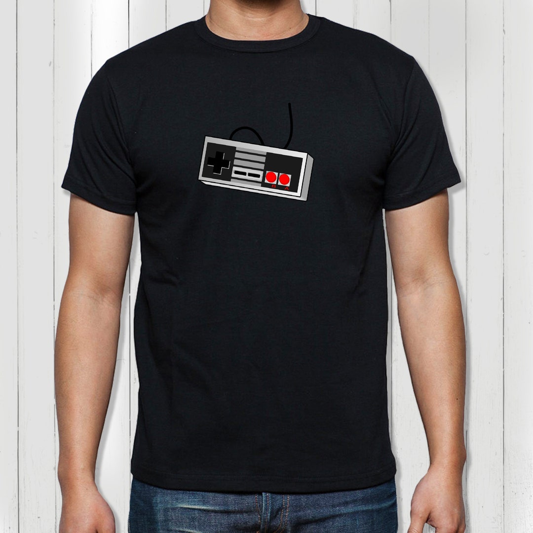Gamert-shirt,retro Gaming T-shirt, Nintendo Controller Cute Tees, Retro ...