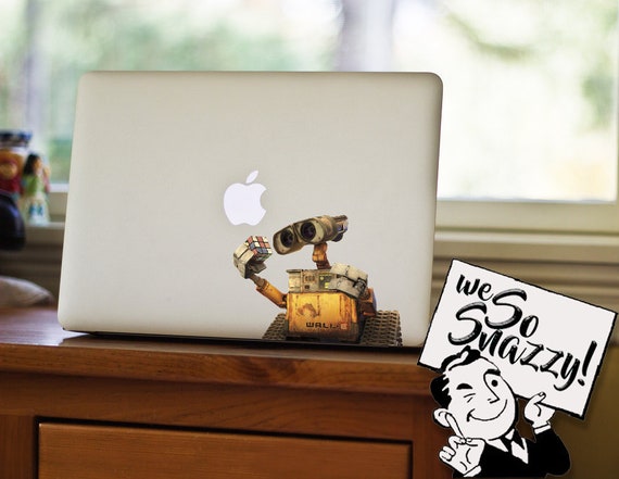 Wall-e Walle Vinyl Decal Wall-e Sticker Rubik's Cube | Etsy