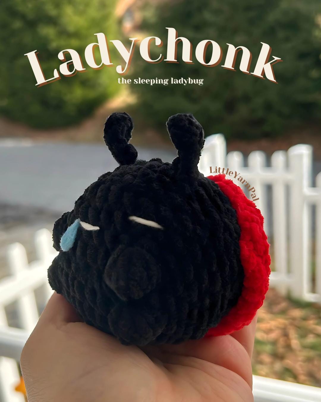 Sleepy Garden Bugs Collection - Ladybug , Bumblebee , Butterfly - 3 in ...