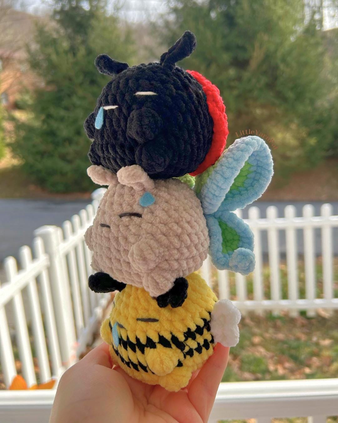 Sleeping Bugs - Ladybug, Bee, Butterfly 3 in 1 - Etsy