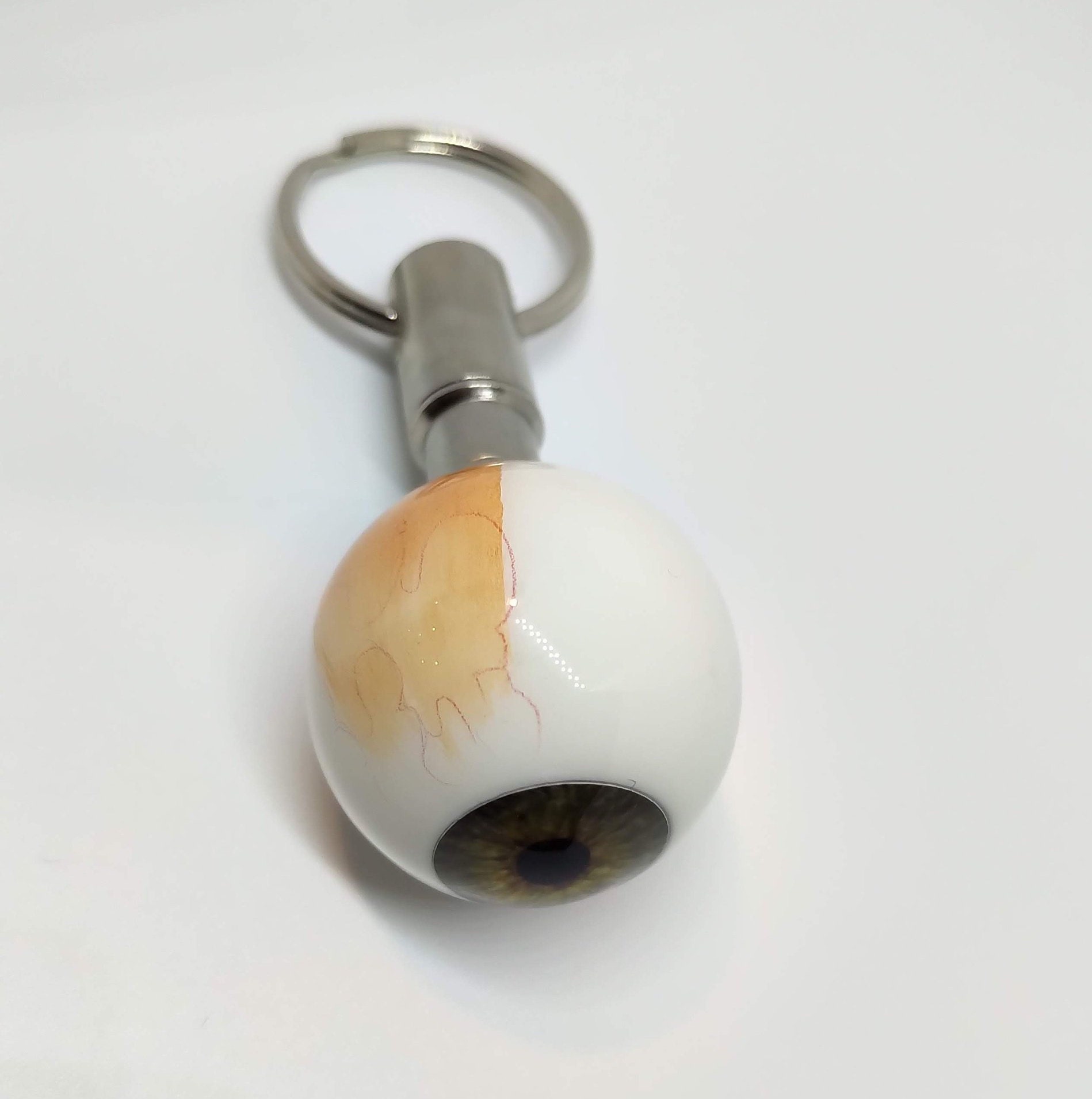 Realistic Handmade in the USA , Human Eye KEYCHAIN With Vessels - Etsy