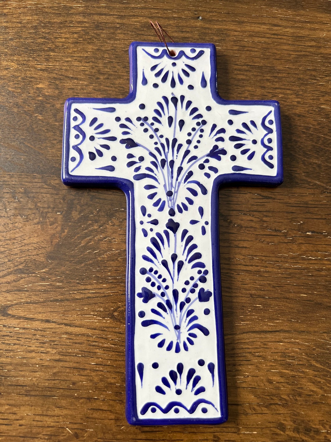 Talavera Cross Ceramic Wall Decor Hanging Talavera Cross - Etsy
