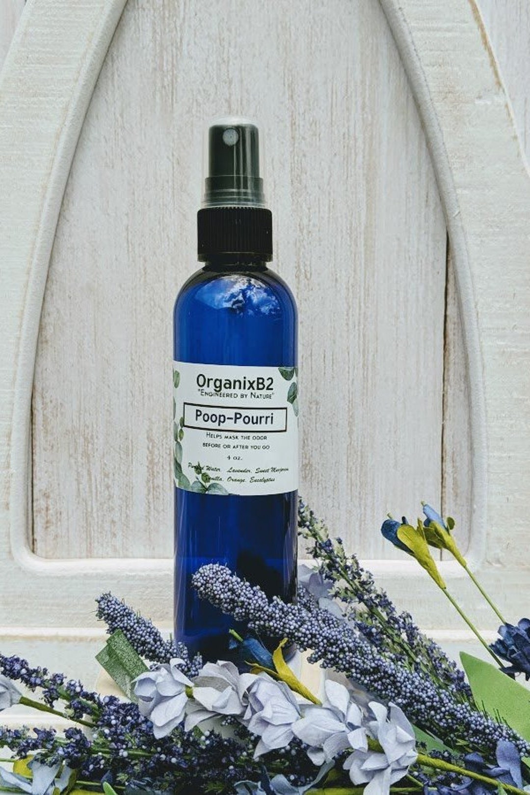 Organic Poop Pourri 4 Oz Spray to Eliminate Embarrassing Odors - Etsy