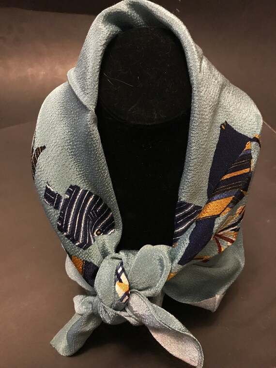 Vintage Japanese Woman’s Scarf - Gem