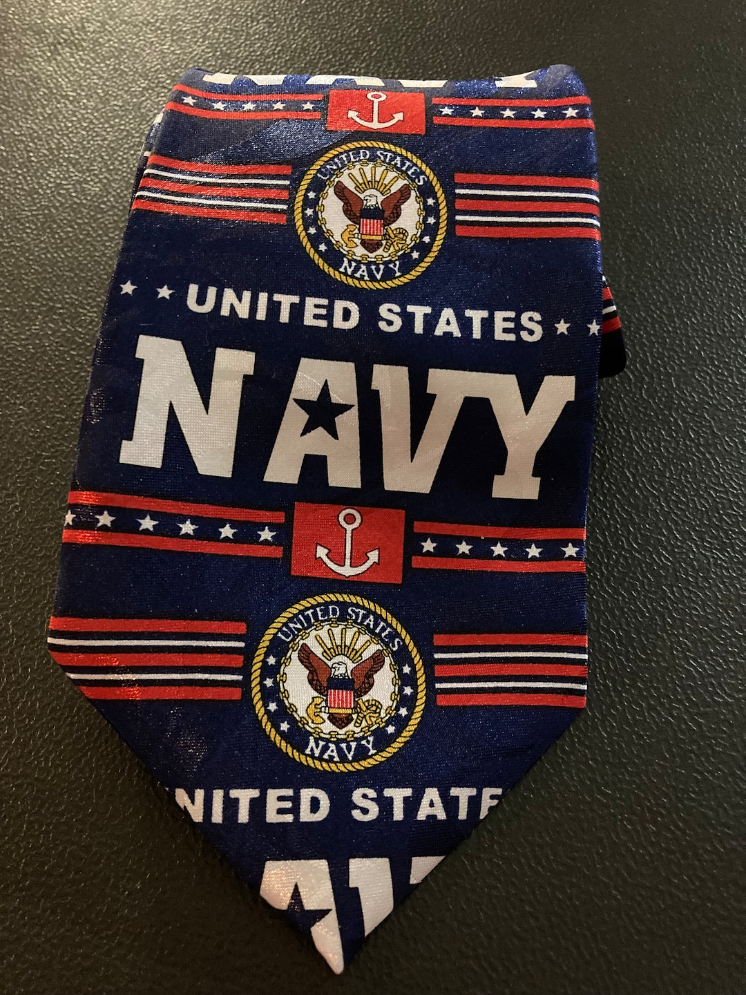 United States Navy Tie, Steve Harris Hand Made Necktie - Etsy