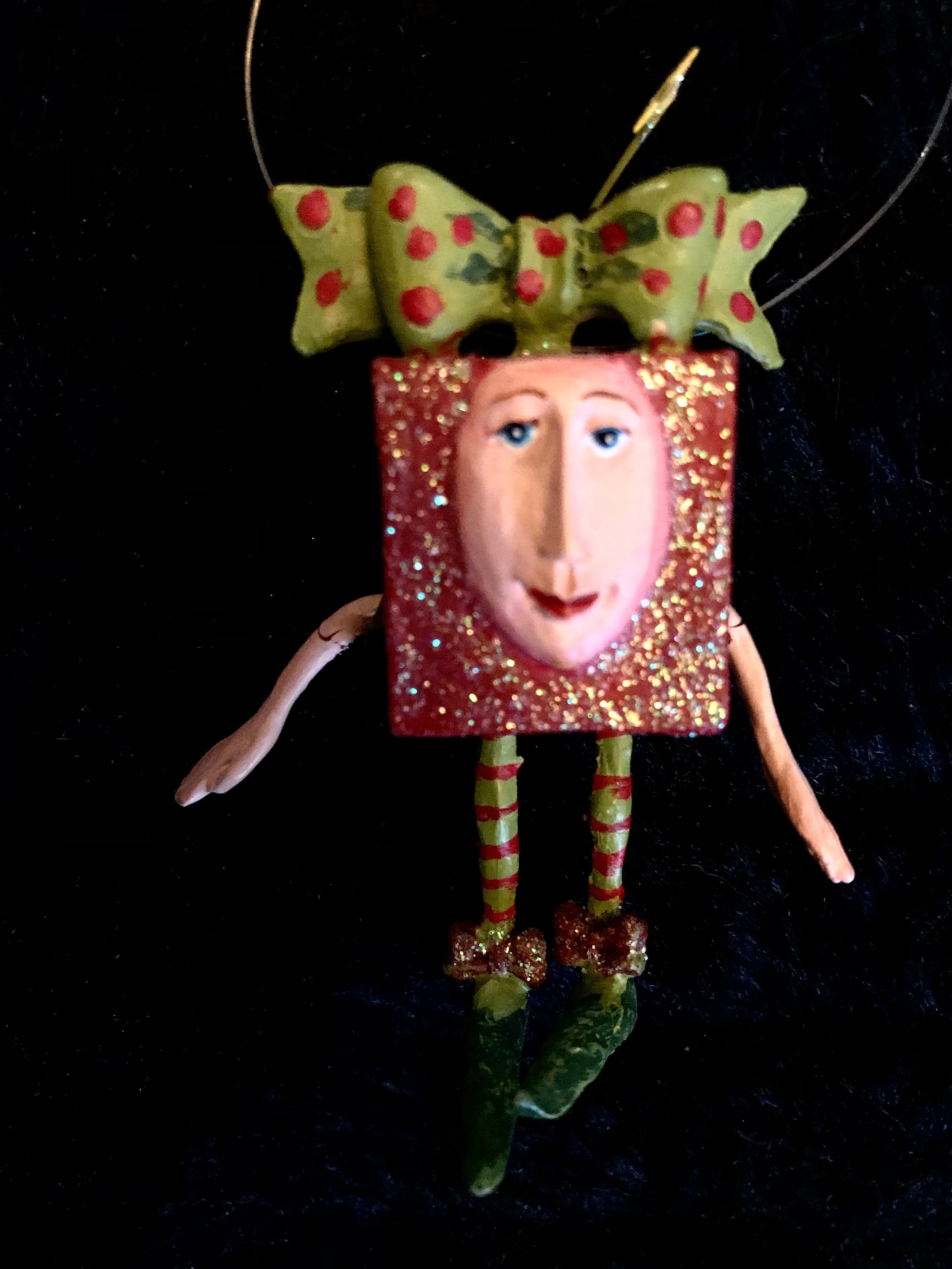 Vintage Patience Brewster Krinkles Mini-ornament With Tag - Etsy