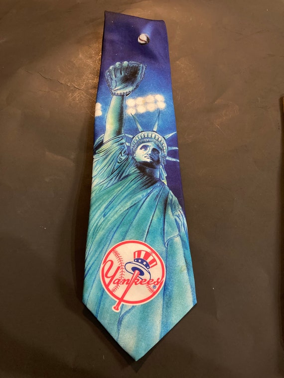 1990s, Vintage New York Yankees Tie, 1994 Ralph Marli… - Gem
