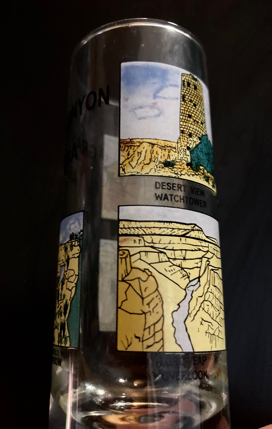 Vintage Shot Glass, Grand Canyon, Arizona Souvenir - Etsy