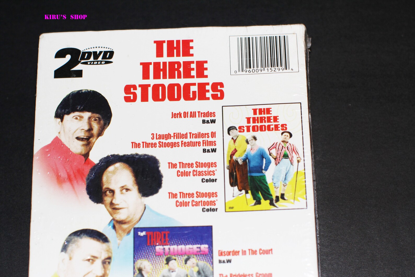 Vintage New, Sealed, the Three Stooges, 2 DVD Boxed Set, Larry, Moe ...
